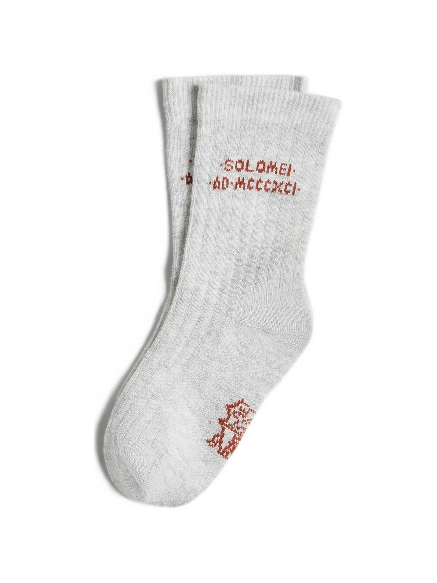 Носки BRUNELLO CUCINELLI Intarsia knit socks
