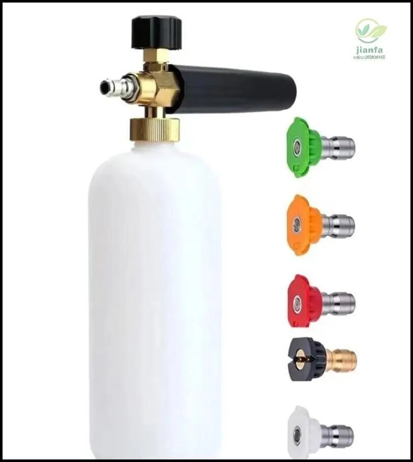 Пеногенератор на Huter (быстросъем) Иметь 5 насадок для форсунок Power Washer 1/4 дюйма Мин/1mmmm