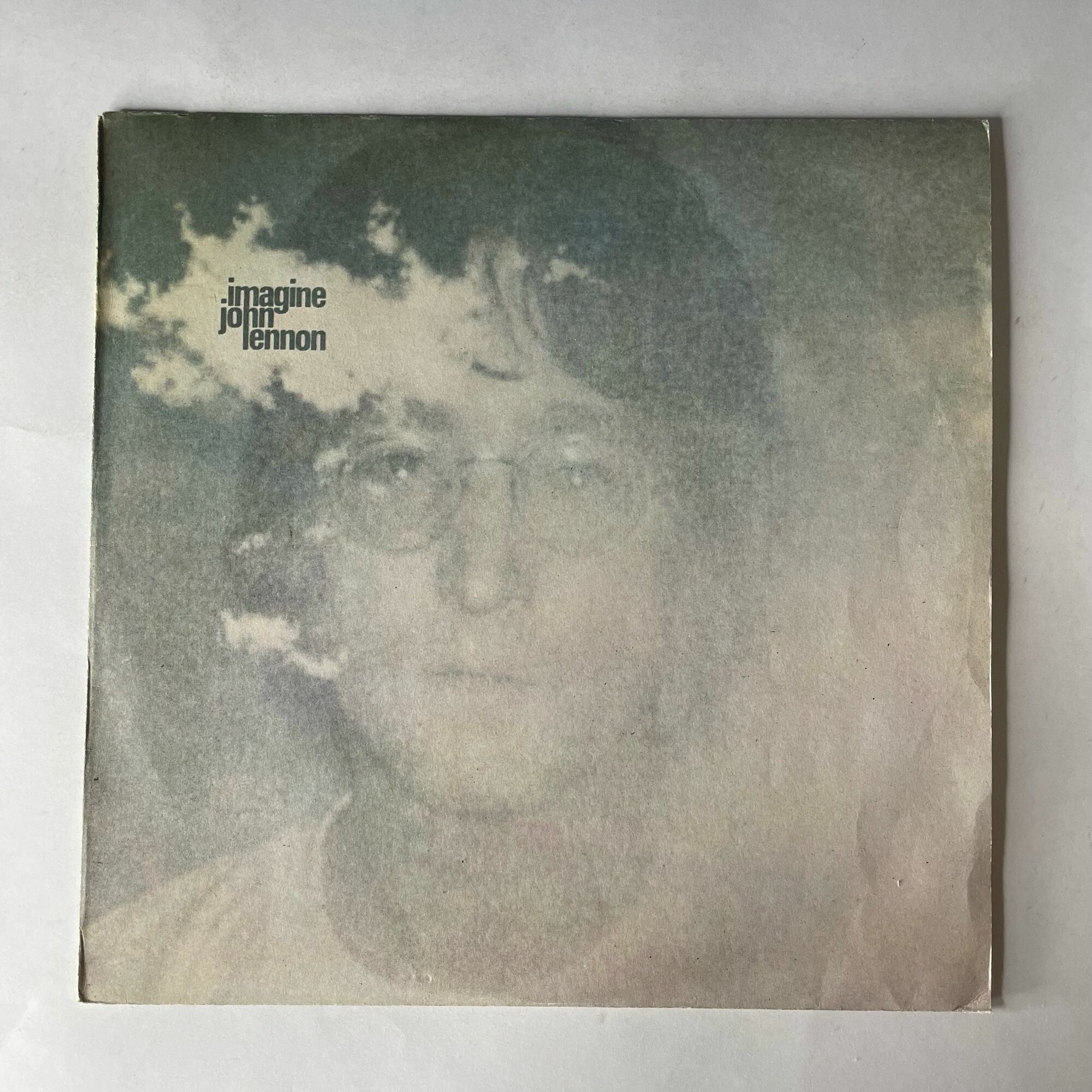 Винтажная виниловая пластинка LP John Lennon Imagine (Болгария 1989)