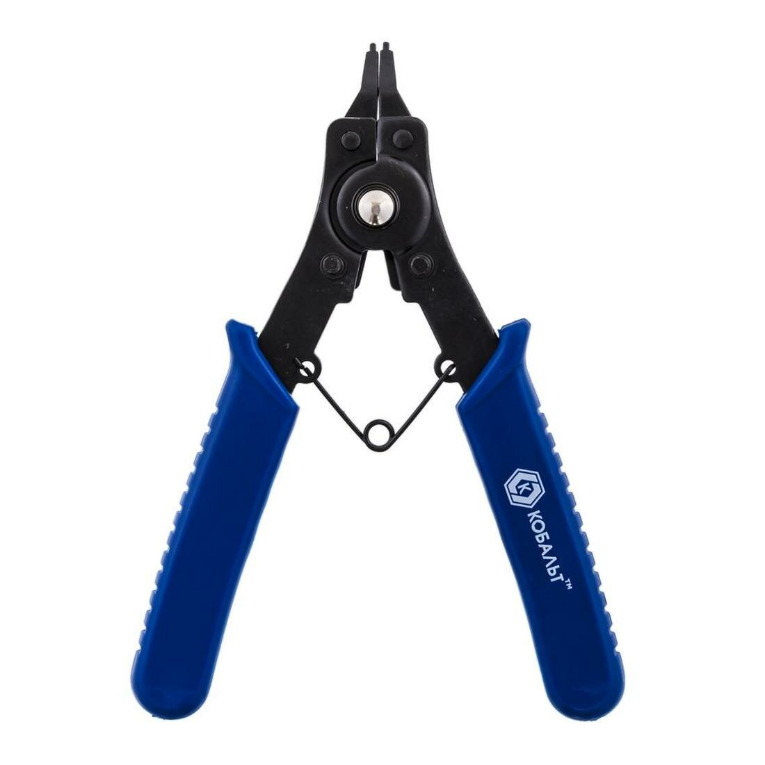 Съемник стопорных колец кобальт в наборе с 4 насадками (1 шт.) блистер