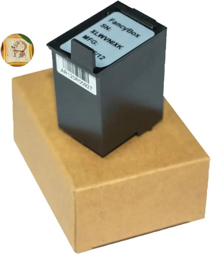 EVEBOT Принтер струйный Официальный оригинальный картридж для кофейного принтера EVEBOT EB-FT4/FM1 (кофе), светло-коричневый