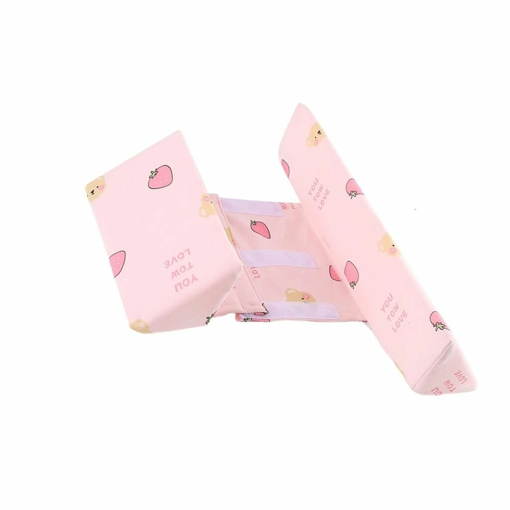 Детская подушка-позиционер для сна, Розовая клубника