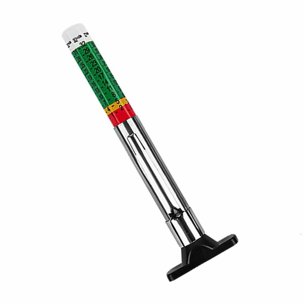 Измеритель глубины протектора шин, - Металлический трехцветный sc