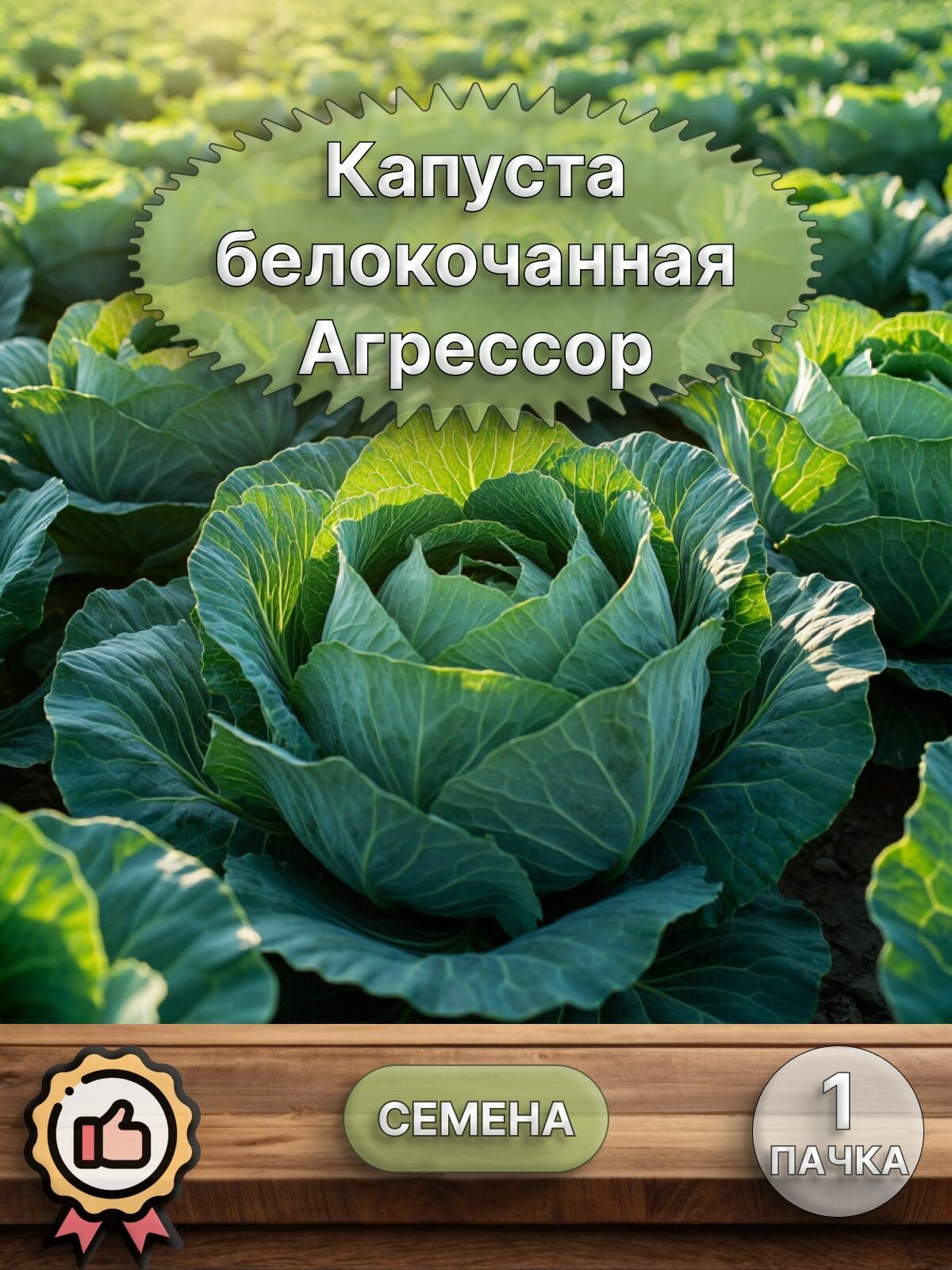 Капуста белокочанная Агрессор (семена)
