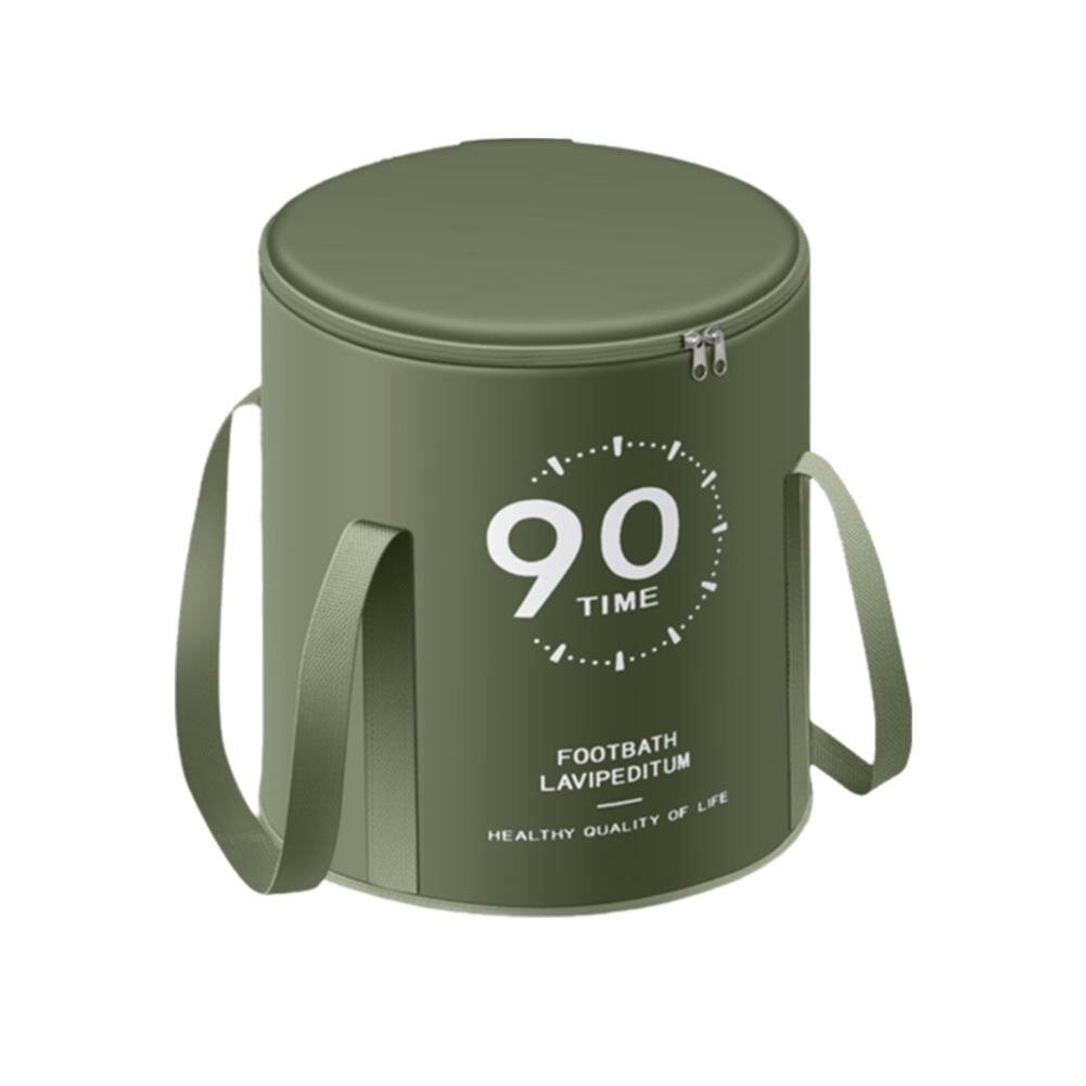Складная ванночка для ног, термосумка для ванночек для ног с крышкой для путешествий.
