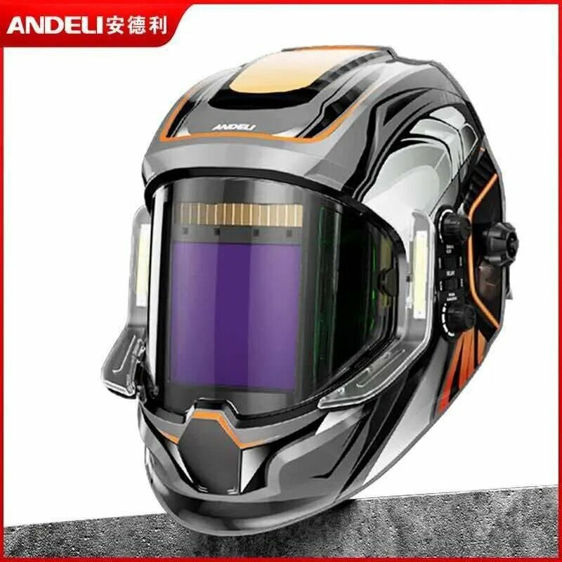 Маска сварочная хамелеон ANDELI MA900VL LED маска (шлем) для сварки