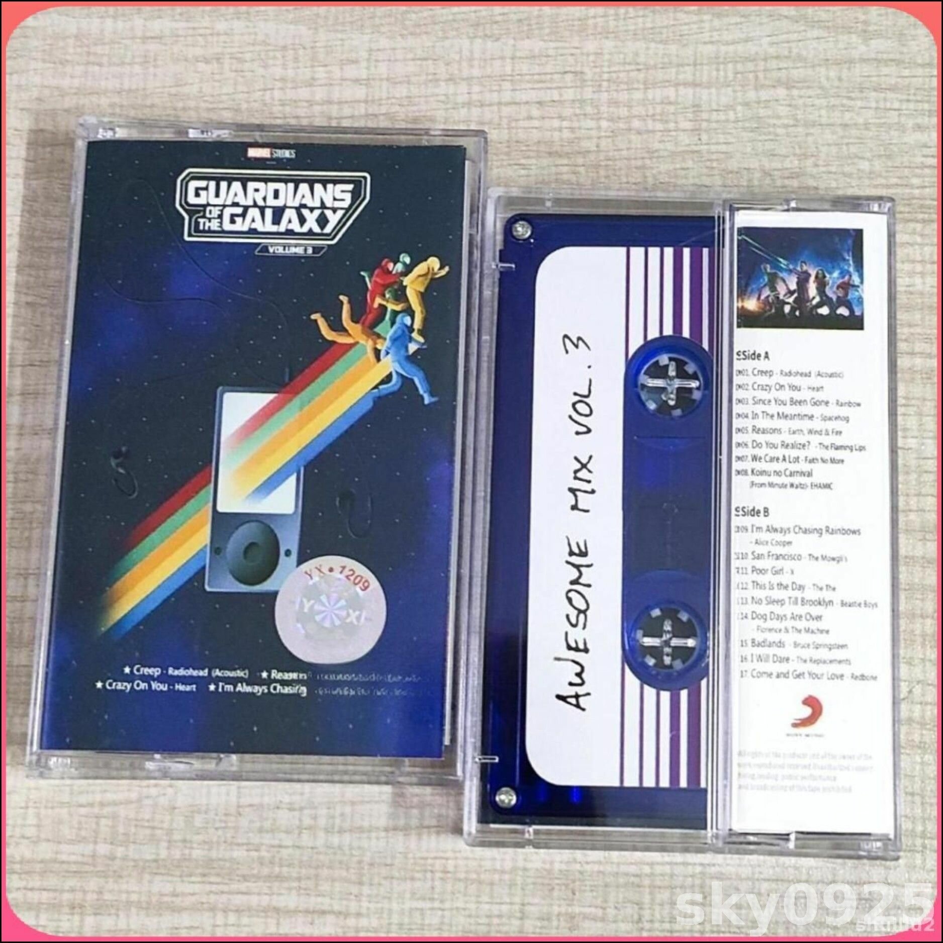 Стражи Галактики Guardians of the Galaxy - Star Lord Саундтрек к фильму Кассета аудиокассета