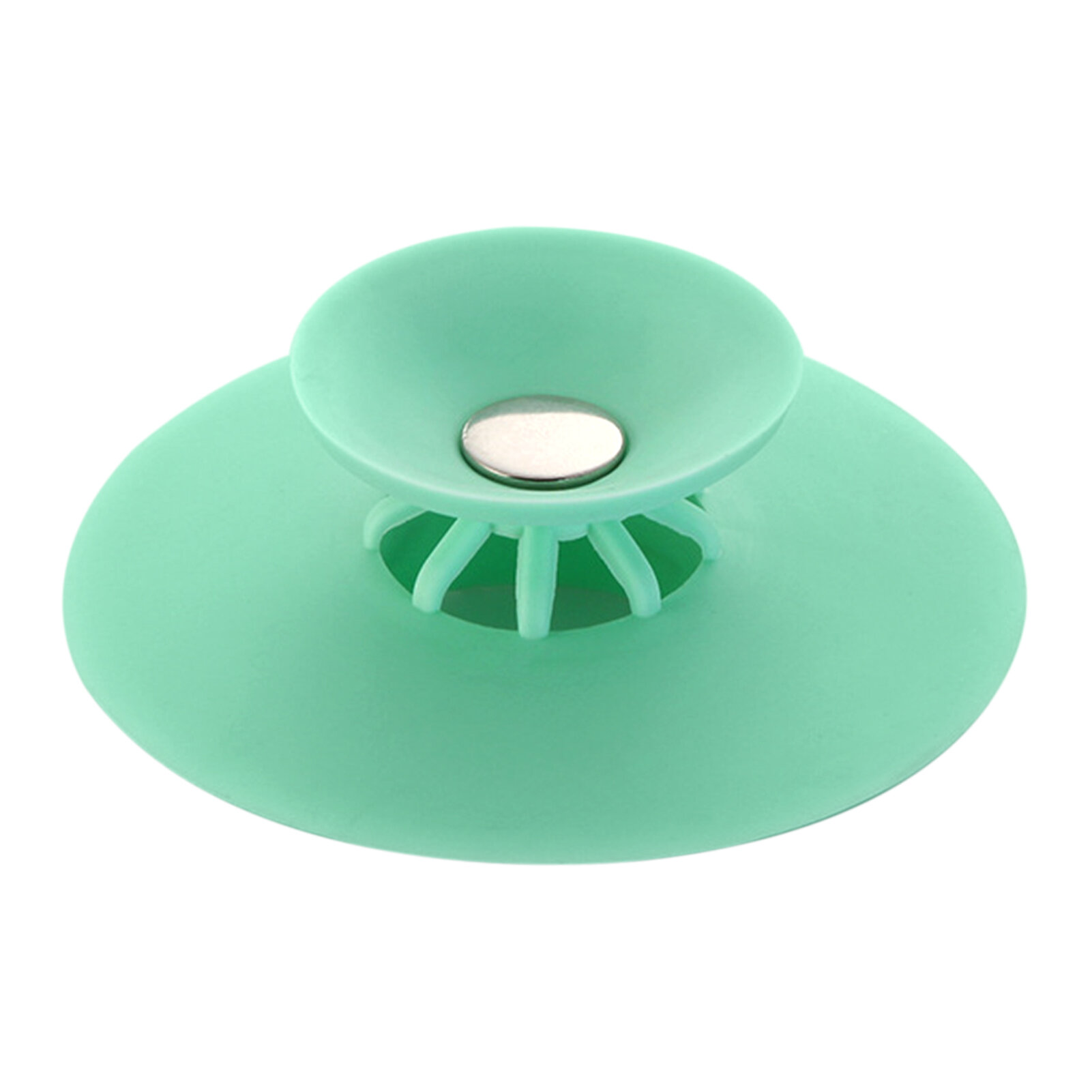 Портативный силиконовый заглушитель для ванны strainer для слива воды в раковине ловец волос антизапорный фильтр для кухни ванной комнаты повседневного использования Material: Silicone Item Size: 80*38mm/3.1*1.5inches(Diameter*Height) Package Size: