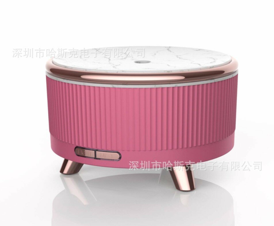 2026 Ультразвуковой ароматерапевтический диффузор с деревянной текстурой, мини-увлажнитель большой емкости 500 мл для спальни, диффузор для эфирных масел