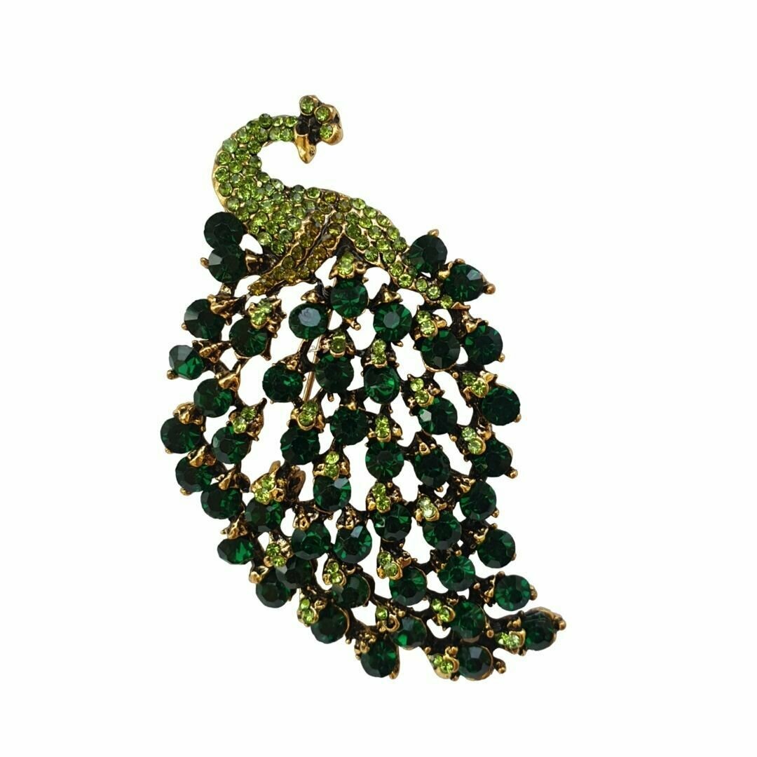 Брошь, стразы