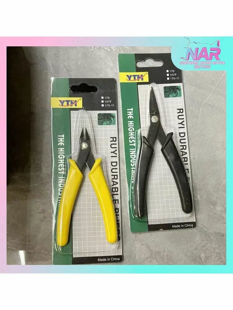 2Pcs Набор инструментов для моделей - кусачки и плоскогубцы для 3D металлических пазлов