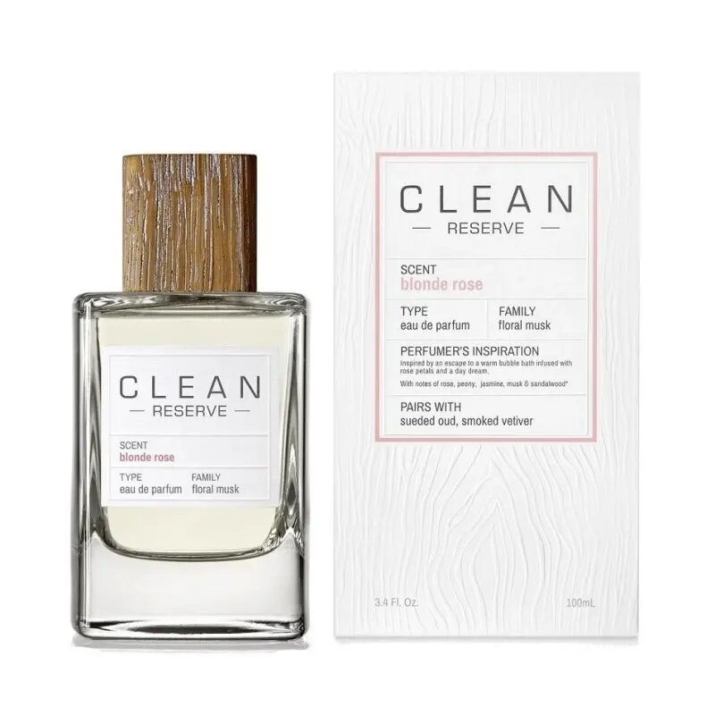Clean Blonde Rose 100 мл, Парфюмерная вода женская