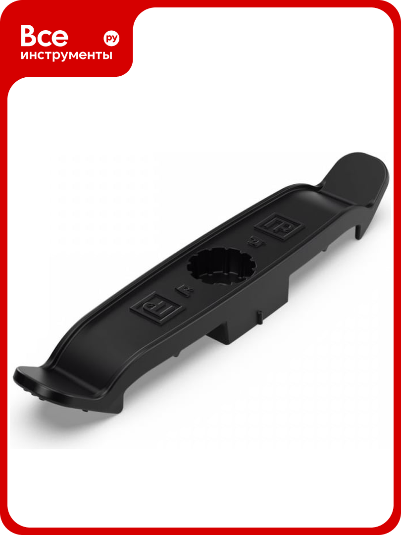 Держатель плоского кабеля Промрукав двусторонний для прямого монтажа на 4 места черный 20 шт. PR13.0439