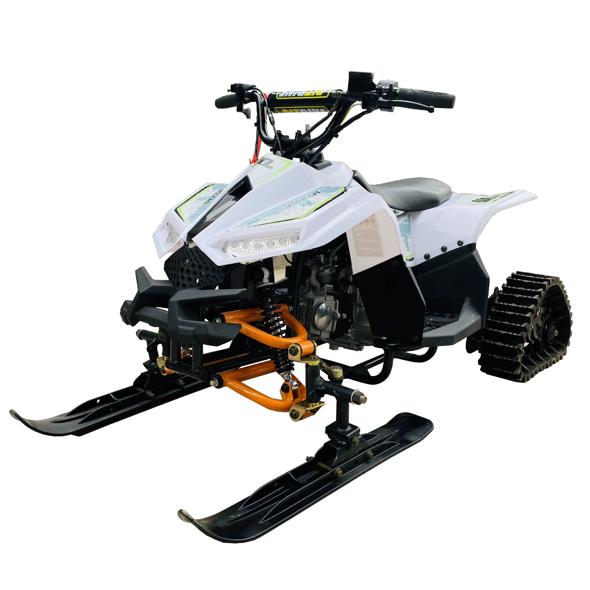 2026 Маленький Сокол Снежный Трек Транспортное Средство Бензиновое Лед и Снег Аттракцион Оборудование Топливные Санки Аренда Места Внедорожный Пляжный Мотоцикл