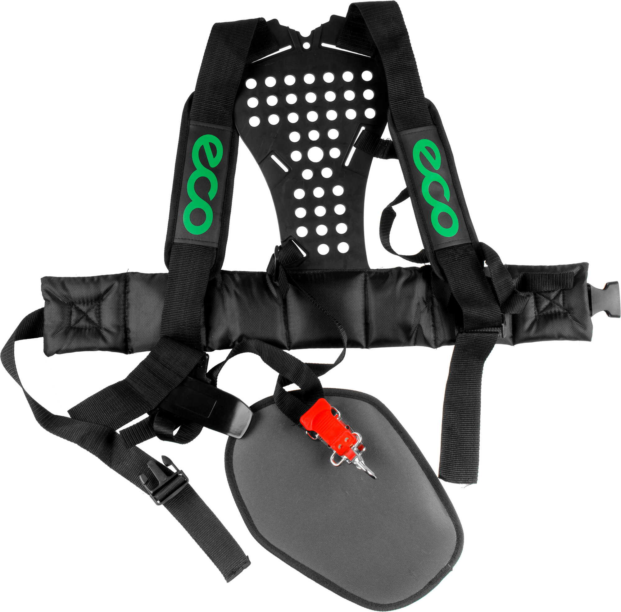 Ремень ECO GTP-B27 для бензокосы, двухплечный, пластик, металл