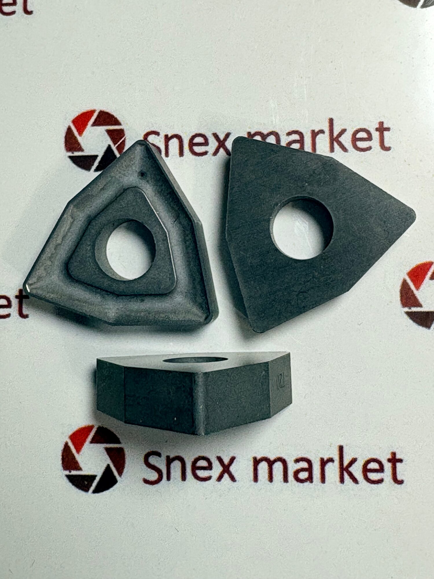 Твердосплавная пластина кзтс WNUM 120612 T5K10, для токарной обработки, 1 шт.