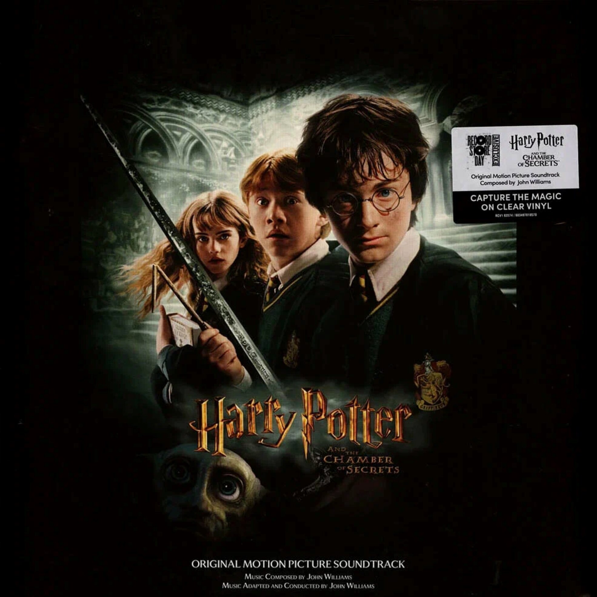 Виниловая пластинка Harry Potter And The Chamber Of Secrets Original Motion Picture Soundtrack Clear Vinyl (2LP)