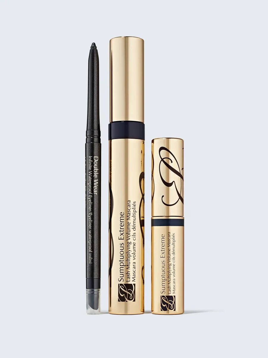 Набор косметики Estée Lauder Eyes on the Prize, водостойкость, тушь и подводка