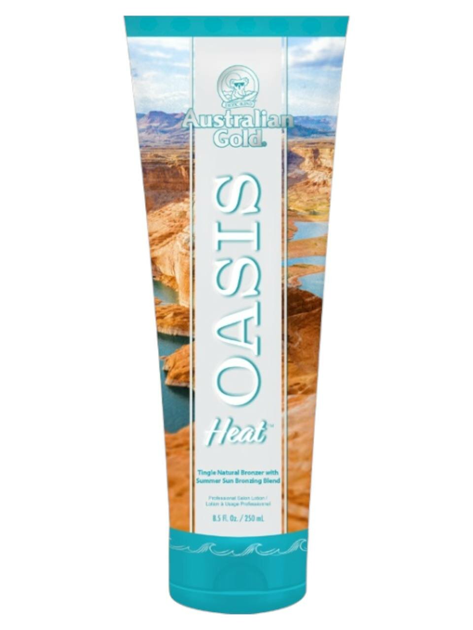 Крем для загара Australian Gold Oasis Heat, эффект тингла, 250 мл