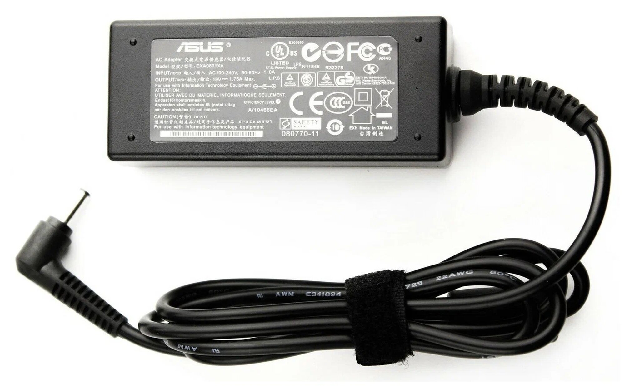 Блок питания для ноутбука Asus 19V 1.75A (4.0x1.35) 33W ORG