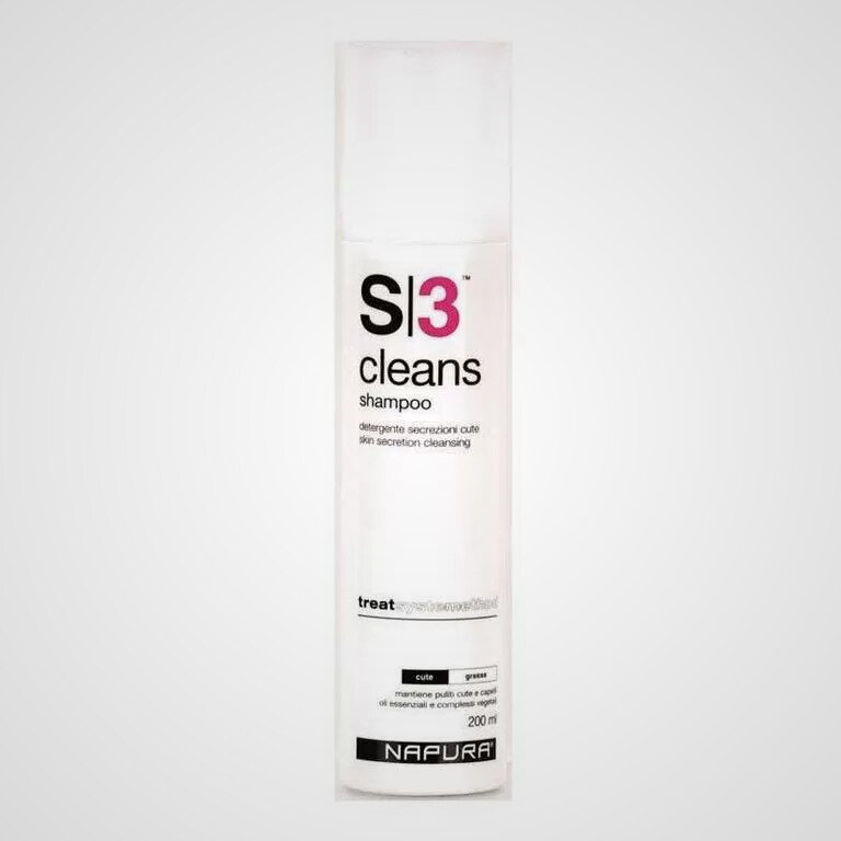 Шампунь для жирной кожи головы S3 200 мл Napura S3 Cleans Shampoo Шампунь 200 мл