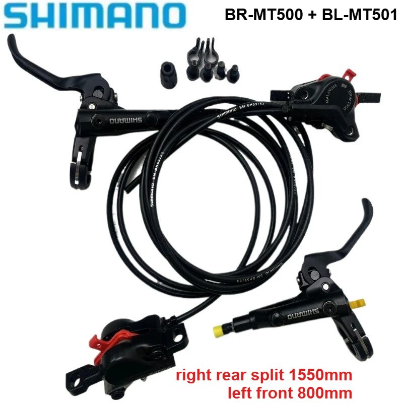 SHIMANO MT500 гидравлические дисковые тормоза Красный