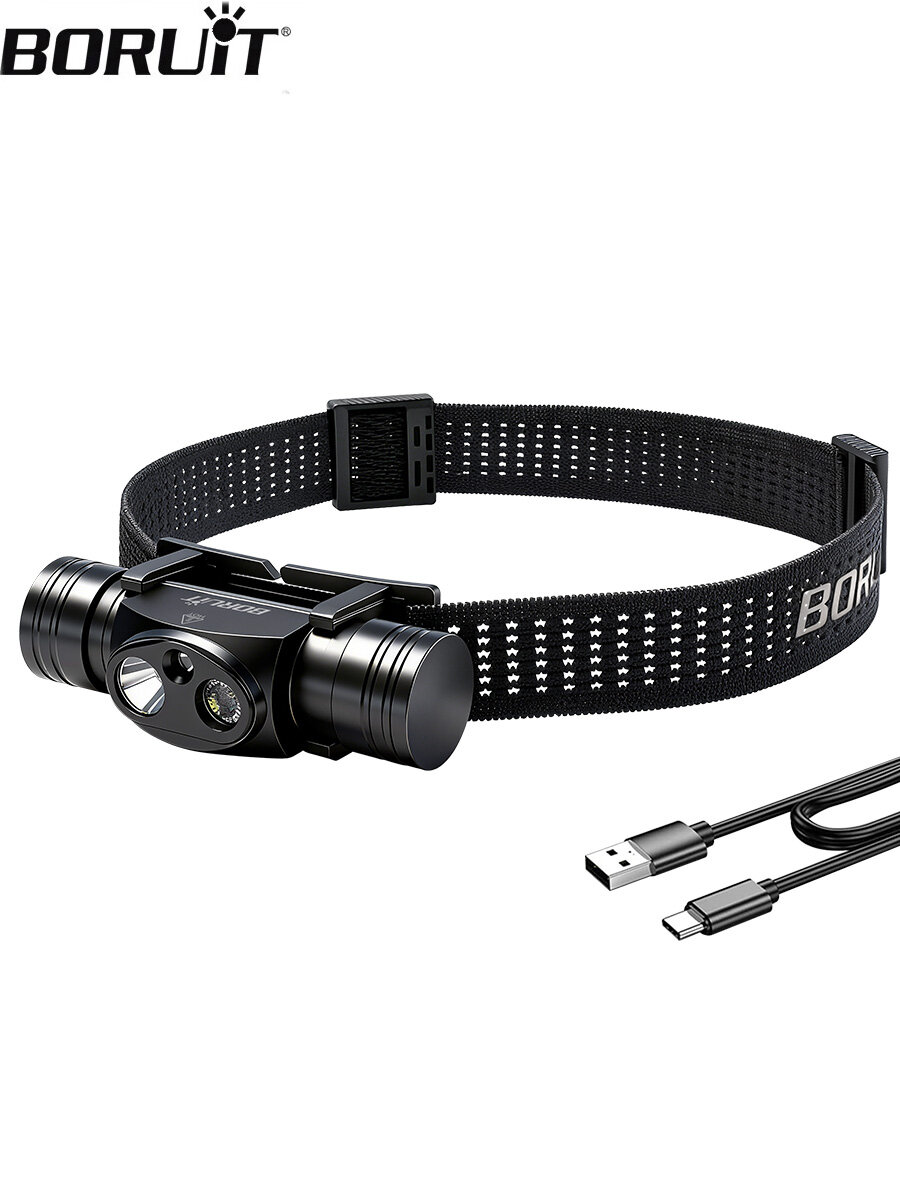 Налобный фонарь BORUiT HP440