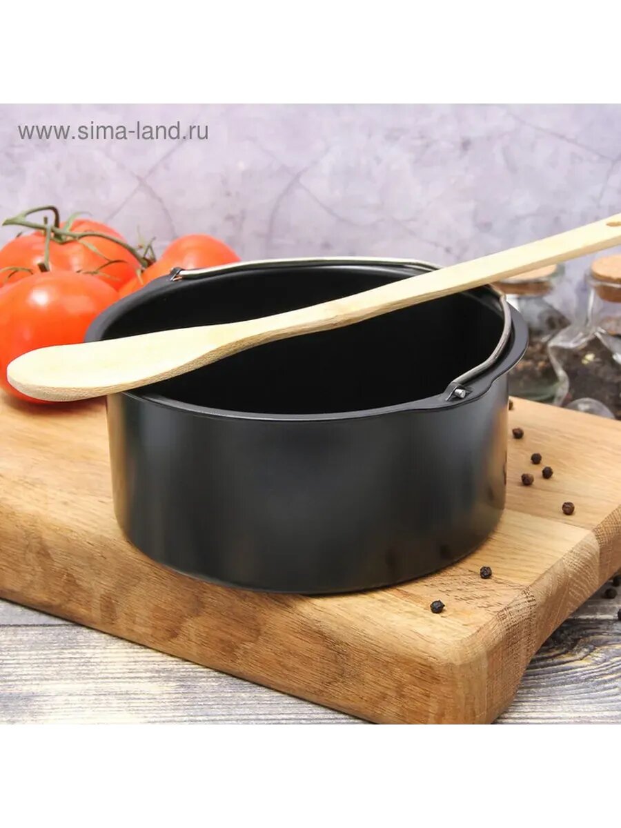 Элегантный антипригарный котелок 1.2 л