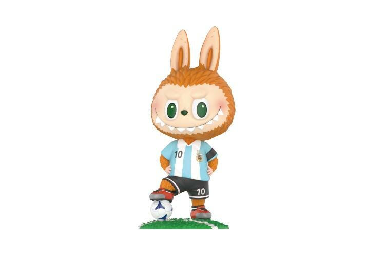 Игрушка унисекс POP MART LABUBU Аргентина Национальная сборная Мистери-боксы, light blue