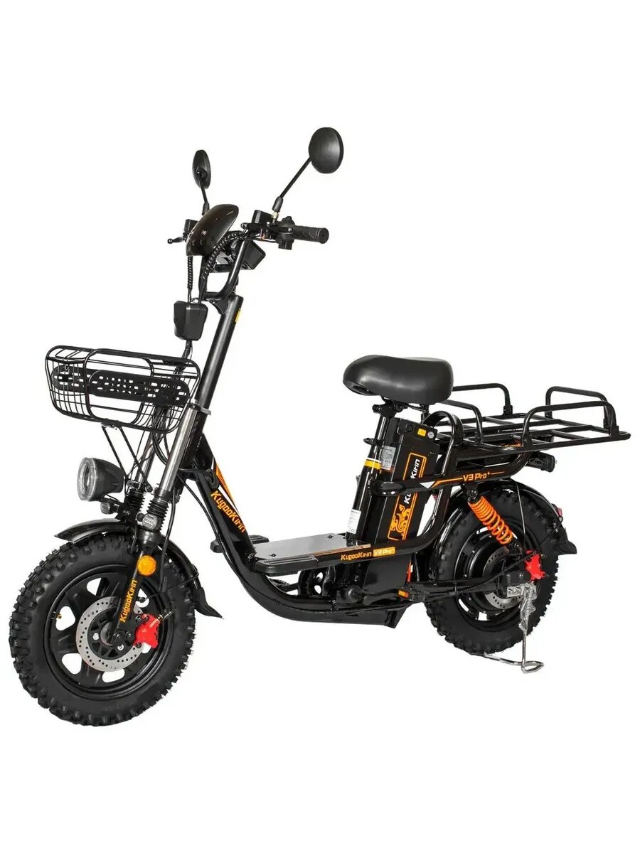 Электровелосипед Kugoo Kirin V3 Pro Plus 500W, 60V, 21AH, черный