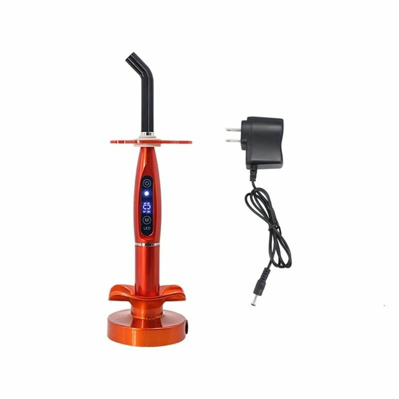 Система отверждения стоматологических смол, высокая эффективность, полимеризация за 1 секунду, 3 режима, автоматическое отключение, красный