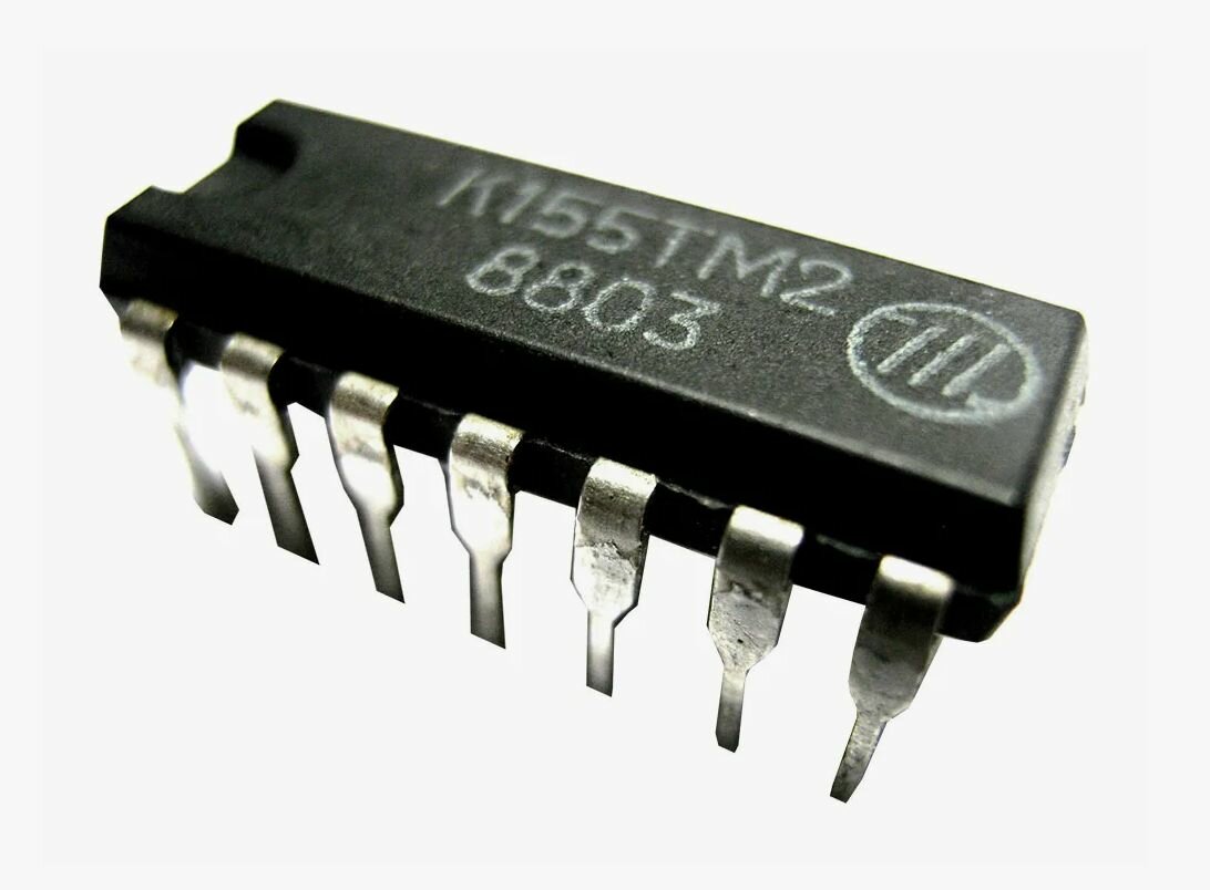 Микросхема К155ТМ2