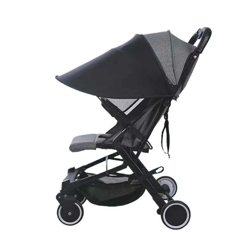 Солнцезащитный козырек для коляски черный Regular style
