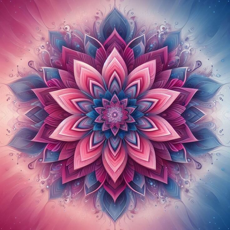 Алмазная живопись "Мандала", 5D, круглая, 40x50 см. Производитель: Brose Art.