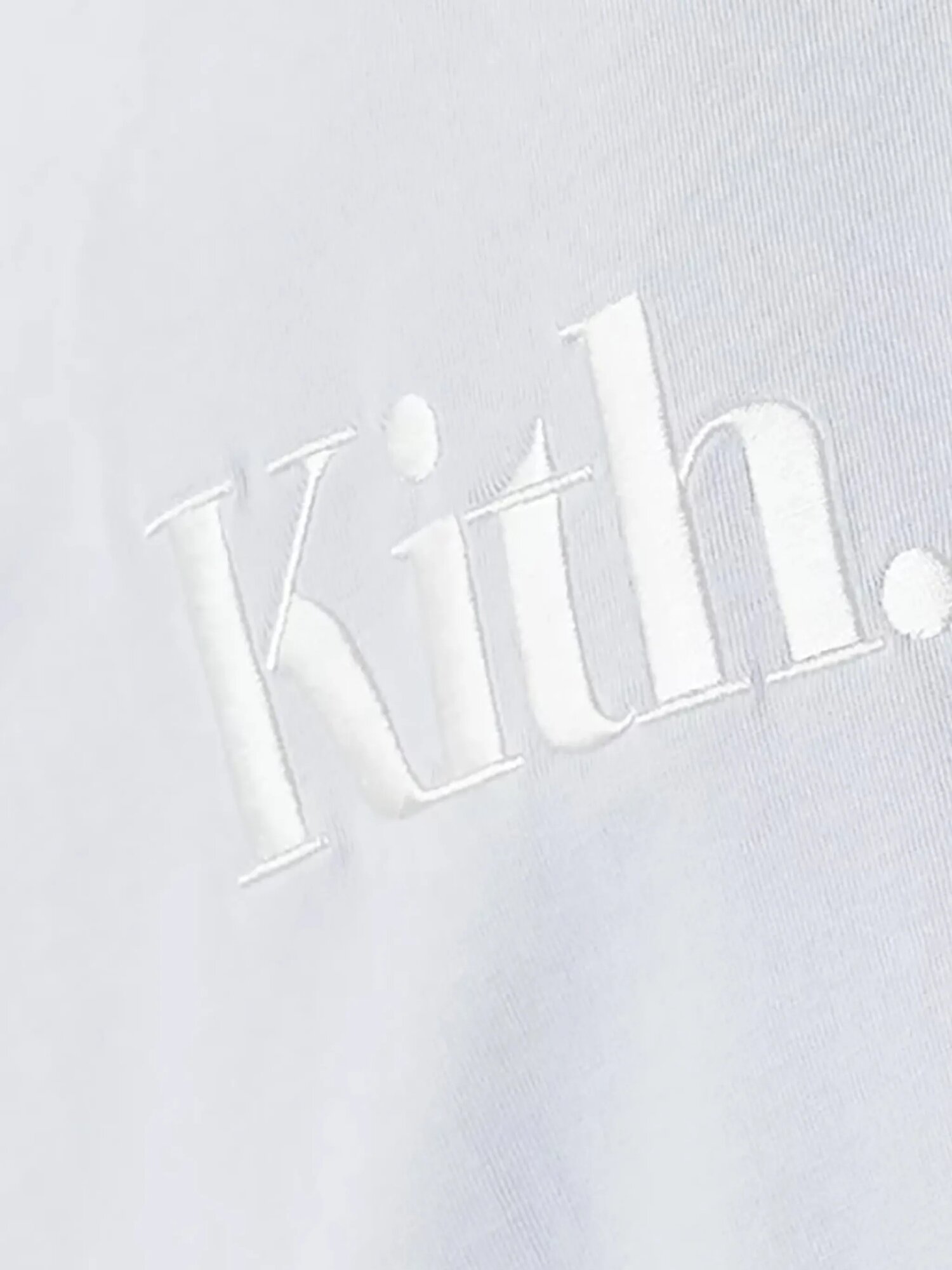 Футболка KITH Punctured Logo, размер XS, blue — фото 1