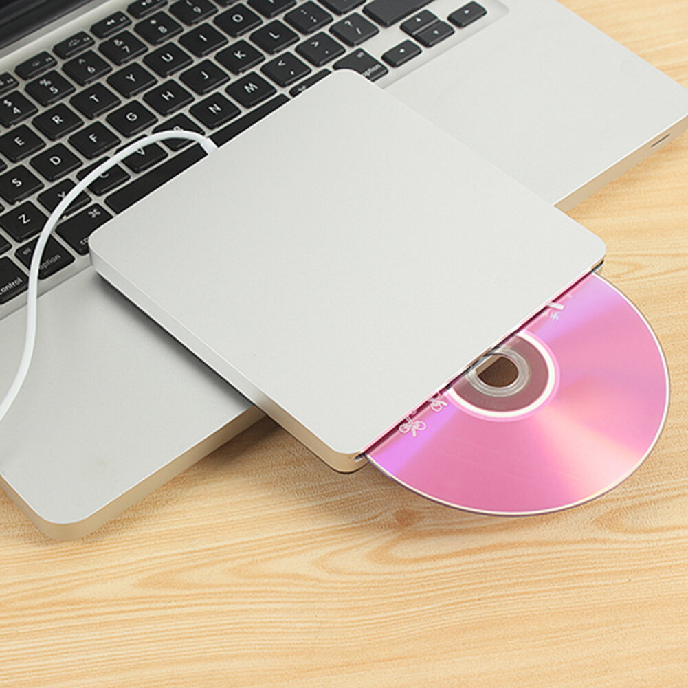 Ультратонкий внешний USB-CD/DVD-привод для записи и чтения