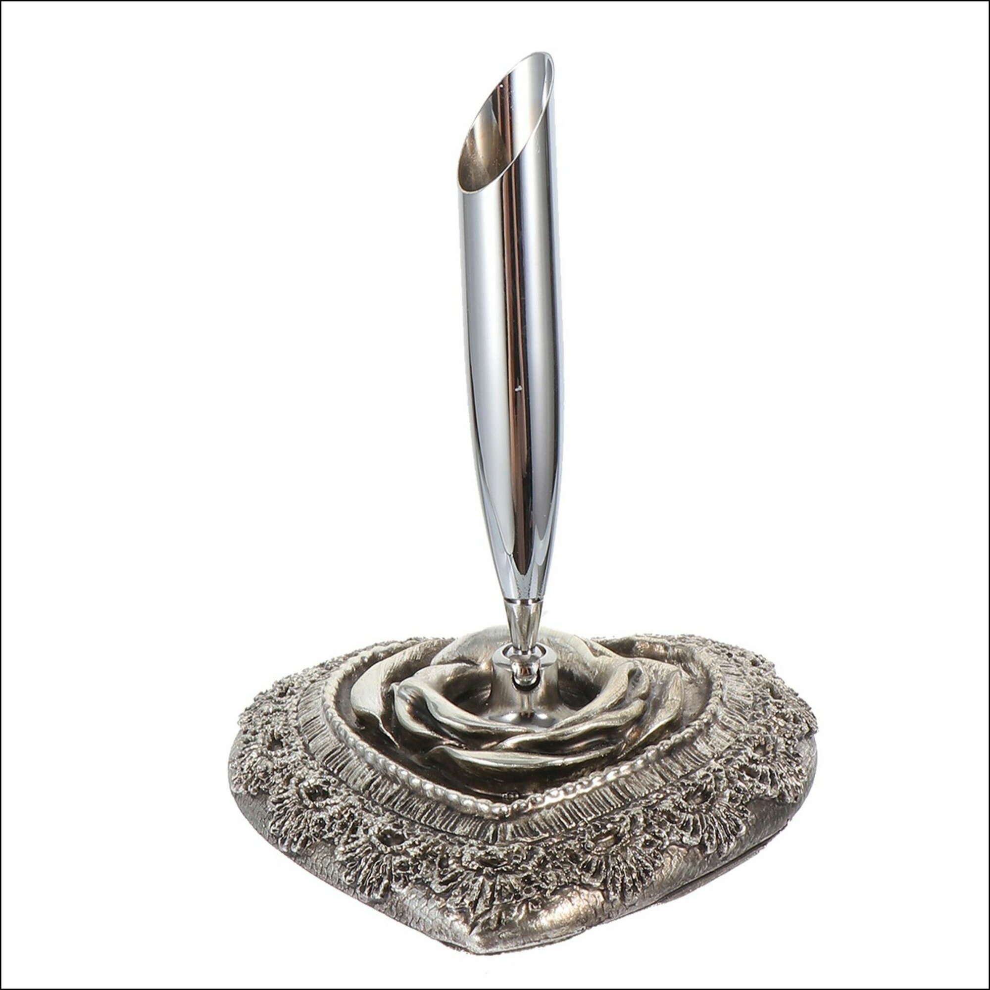 Креативная металлическая и смоляная подставка для перьевых и чернильных ручек для офиса