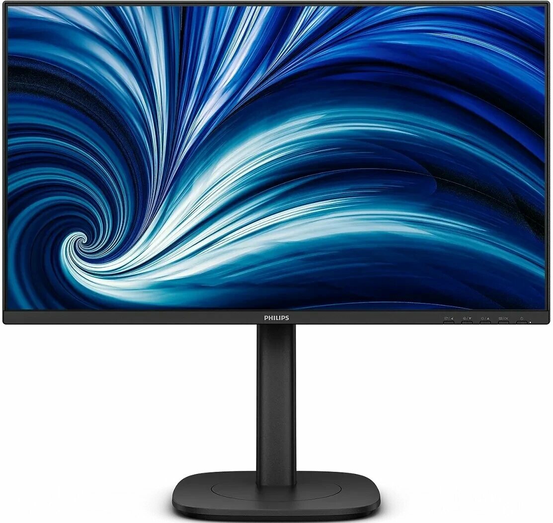 Монитор Philips 24" 24B2U3301 черный IPS LED 16:9 HDMI M/M матовая HAS Piv 300cd 178гр/178гр 1920x1080 120Hz DP FHD USB 5.72кг