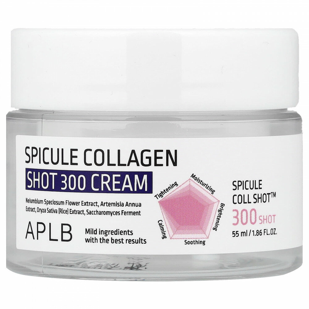 APLB, Крем Spicule Collagen Shot 300, 55 мл (1,86 жидк. Унции)