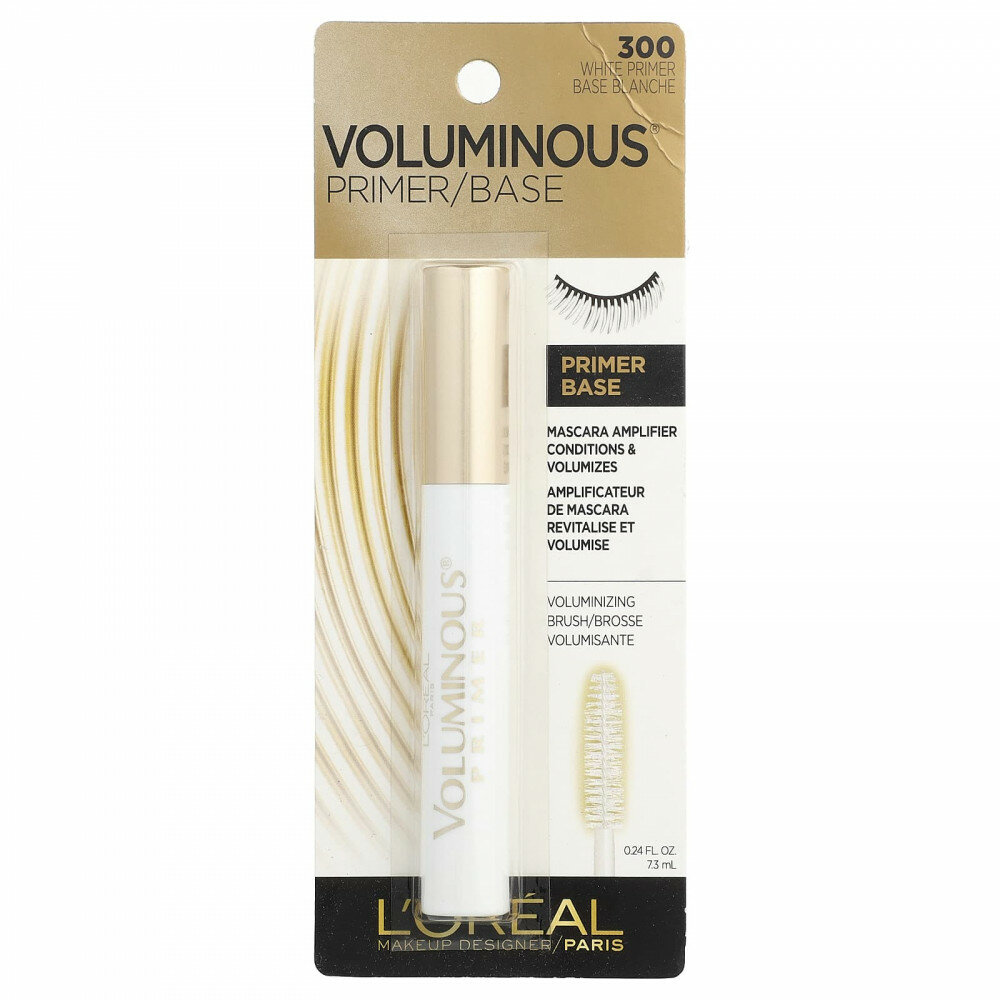 L'Oréal, Основа Voluminous, белый оттенок 300, 7,3 мл — фото 1