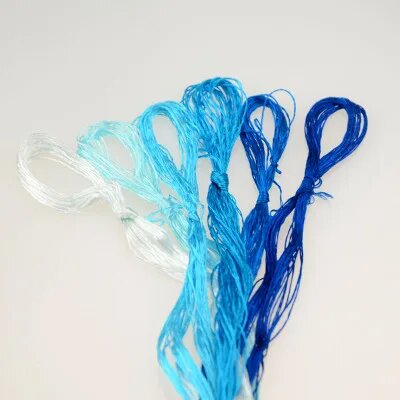 Шелковые нитки для вышивки Spiraea 6 шт. Синий, 15