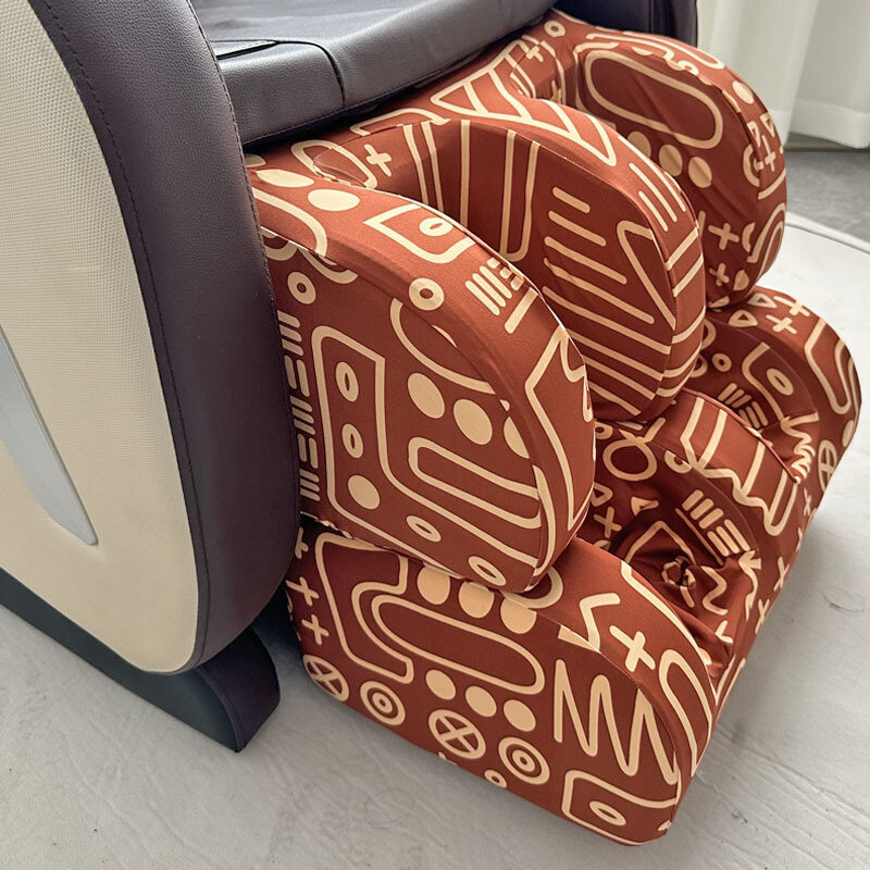 Съемные и моющиеся эластичные чехлы для ножек и ступеней массажного кресла, чехлы для массажного кресла-капсулы для домашнего использования, верхние и нижние чехлы для ступеней.