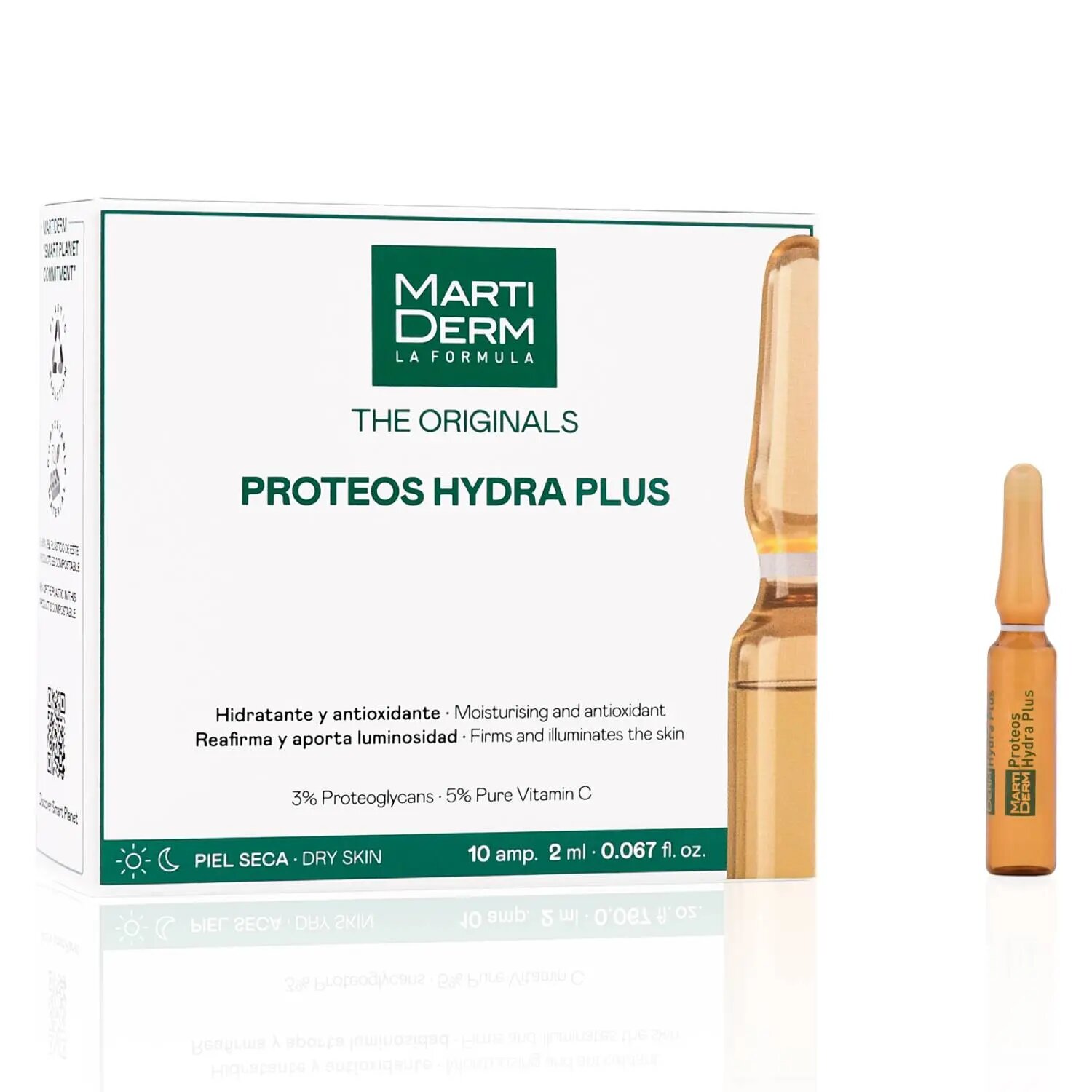 Ампулы для лица Martiderm «Платинум», ночное восстановление, 30 шт х2