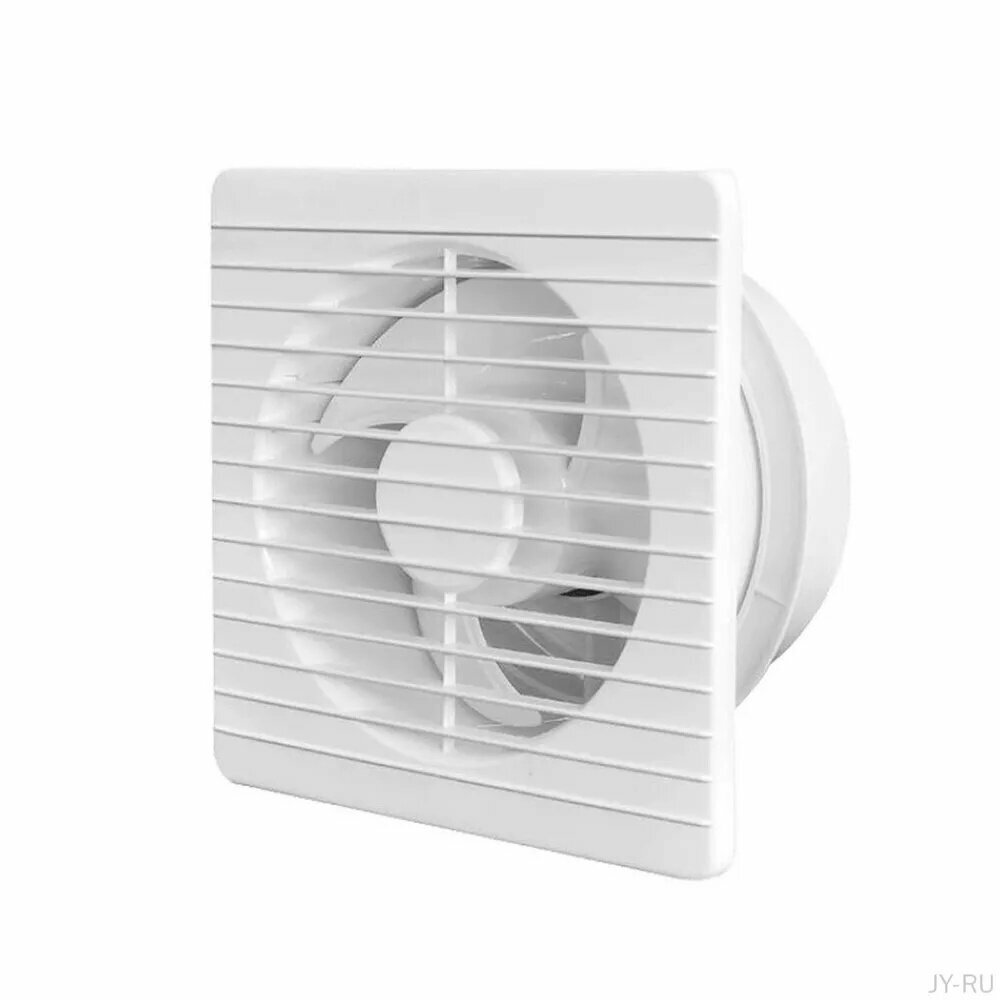 Вентилятор для вытяжки в ванной, туалете, кухне, окне и стене дома 220V 6 дюймов, корпус из ABS пластика, цвет соответствующий изображению, размер изделия 20 x 20см, диаметр отверстия