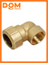 Фитинг LUX-TOOLS, латунь, угол 90°, внутренняя резьба, 3/4", 25х40х45 мм