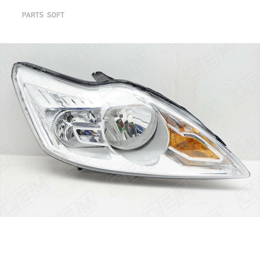 Фара правая Ford Focus 2 2008-2011, с корректором, от официального дистрибьютора, OEM, артикул OEM0272FR