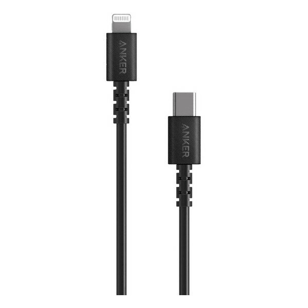 Кабель Anker Powerline Select USB-C - Lightning 0.9 м (A8612G11) Black