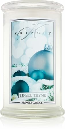 Свеча Kringle Candle Tinsel Thyme, 624 г