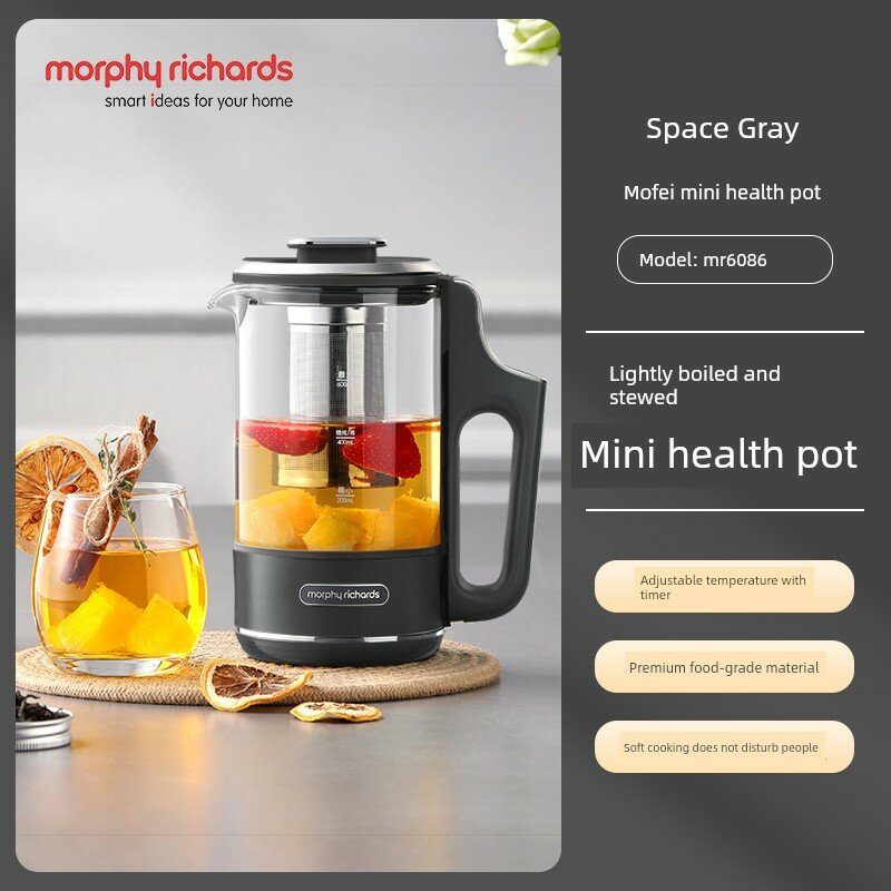 Мини-чайник Morphy Richards для здоровья, портативный многофункциональный мини-чайник для офиса и дома, автоматическое