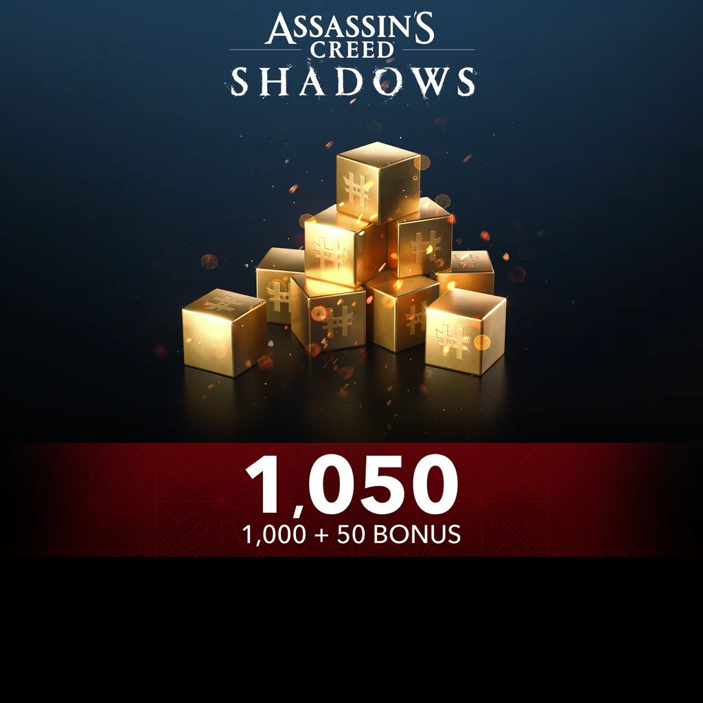 Дополнение Helix Credits Small Pack (1,050) - Assassin's Creed Shadows, цифровое издание PlayStation 5, регион Турция / код пополнения баланса